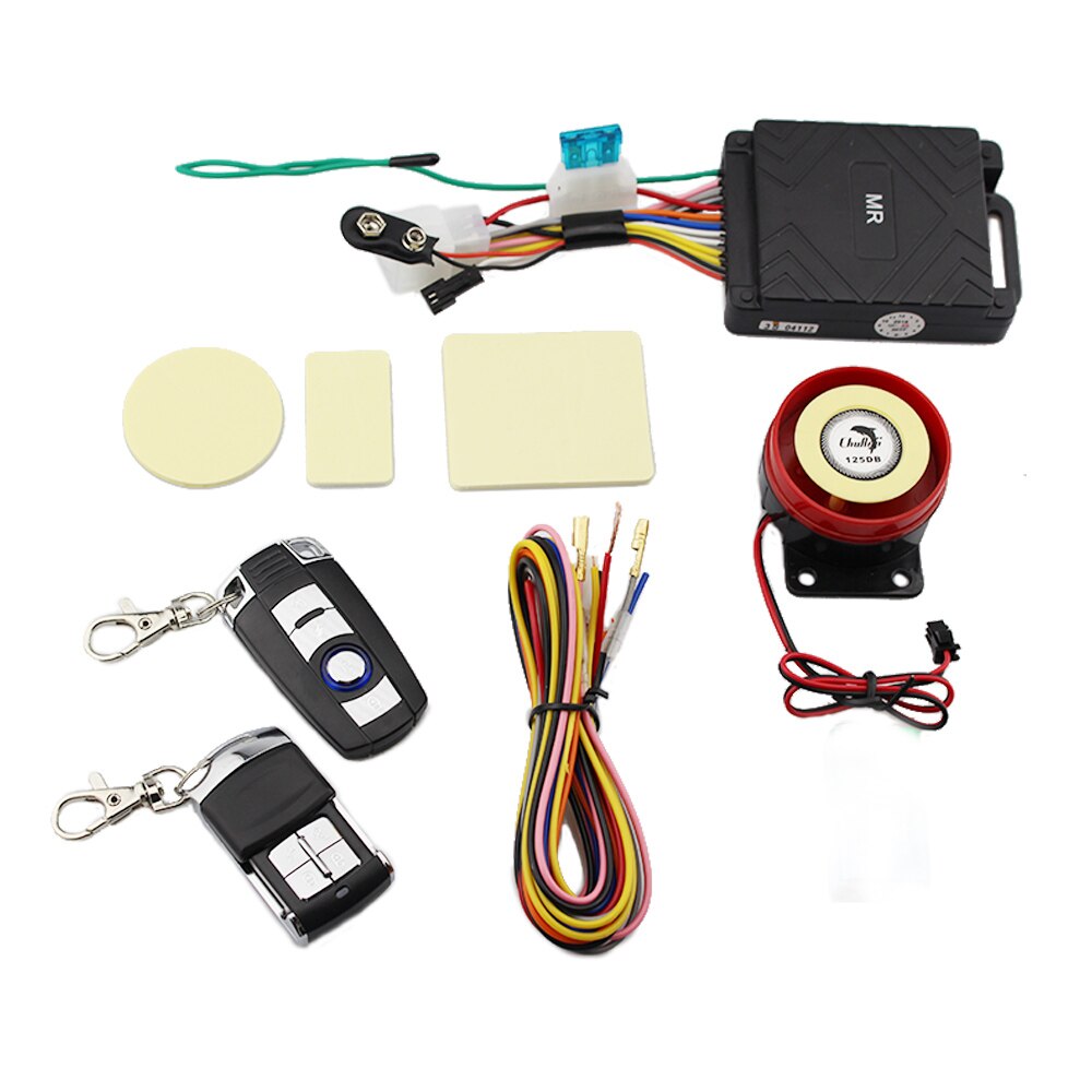 Motorcykel cykel scooter alarm anti-tyveri vibrati... – Vicedeal