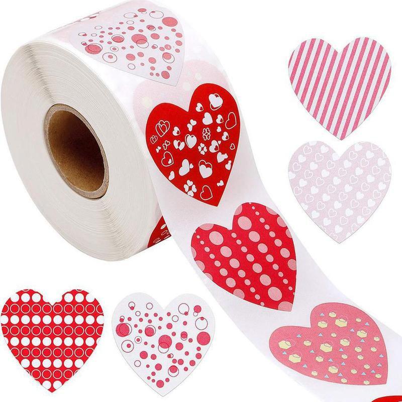 1 Roll Sticker Glue Crafts Decorative Tapes Heart ... – Vicedeal