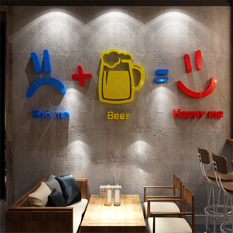 Bar Decoration Wall Stickers Pot Restaurant Roast ... – Grandado