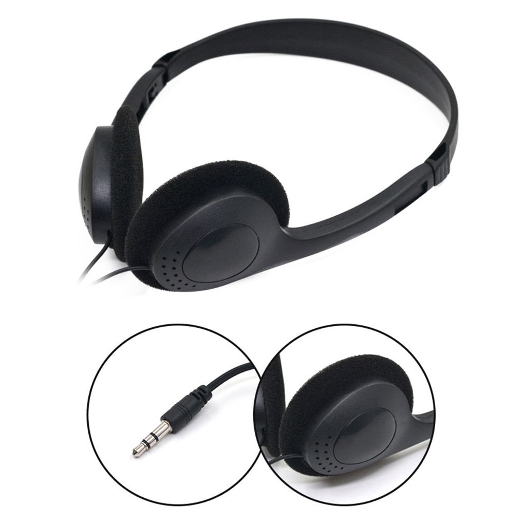 3.5mm Wired Stereo Headset Noise Cancelling Earpho... – Vicedeal