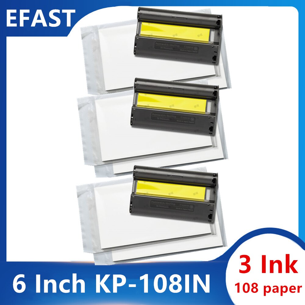 6 inch for Canon SELPHY CP1200 CP1300 CP910 CP900 ... – Grandado