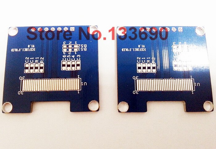 1pcs 1 3 Inch Oled Scherm Module Hoge Resolutie 128x64 Wit Op Zwart 3 Draad Spi 4 Draad Spi