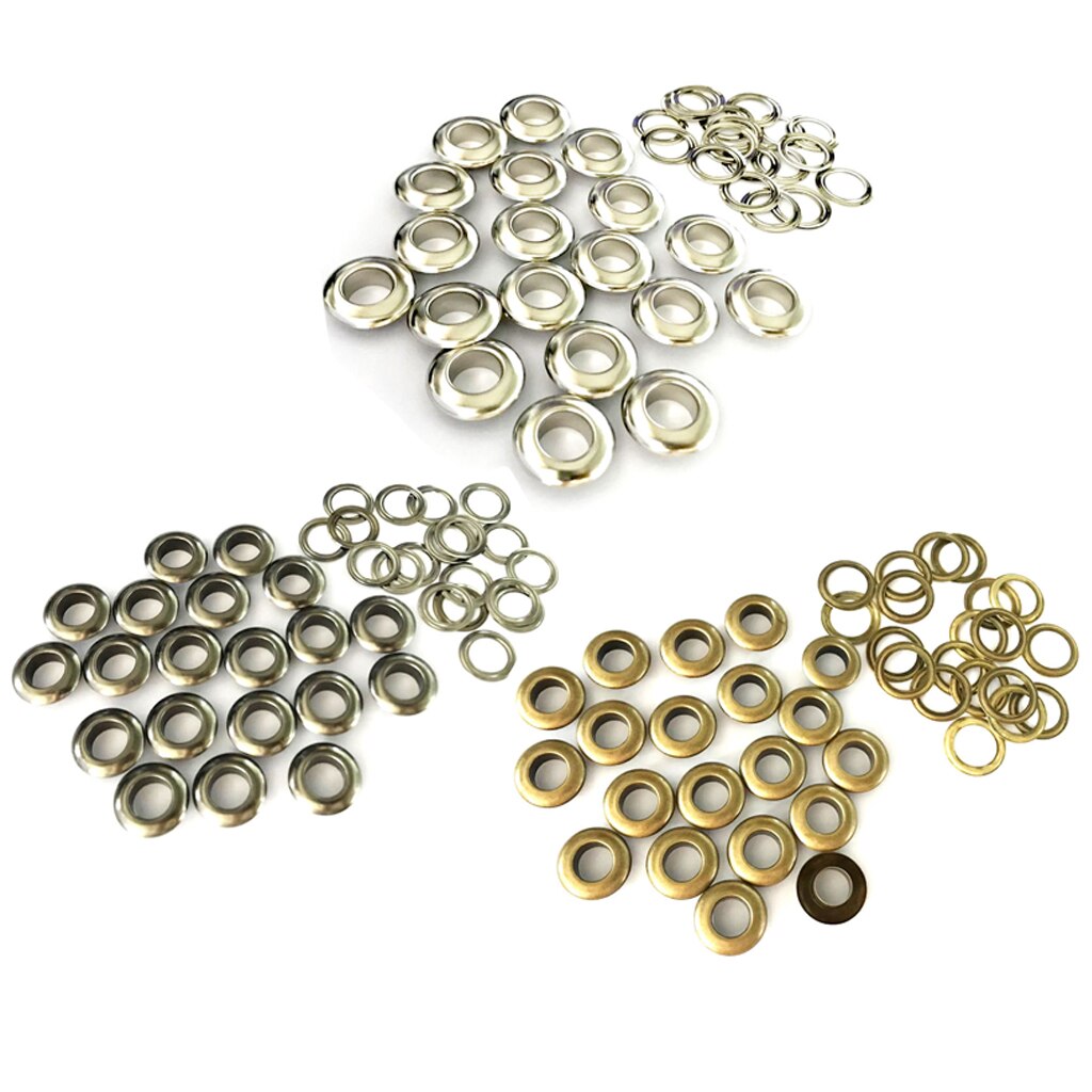20Pcs 12mm Eyelets With Washers Grommet Scrapbooki... – Vicedeal