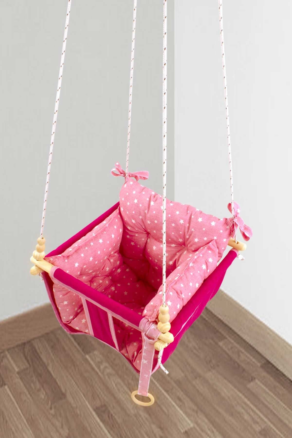 Pink Baby Safe Toy Rocking Chair Swing Play Activi... – Grandado