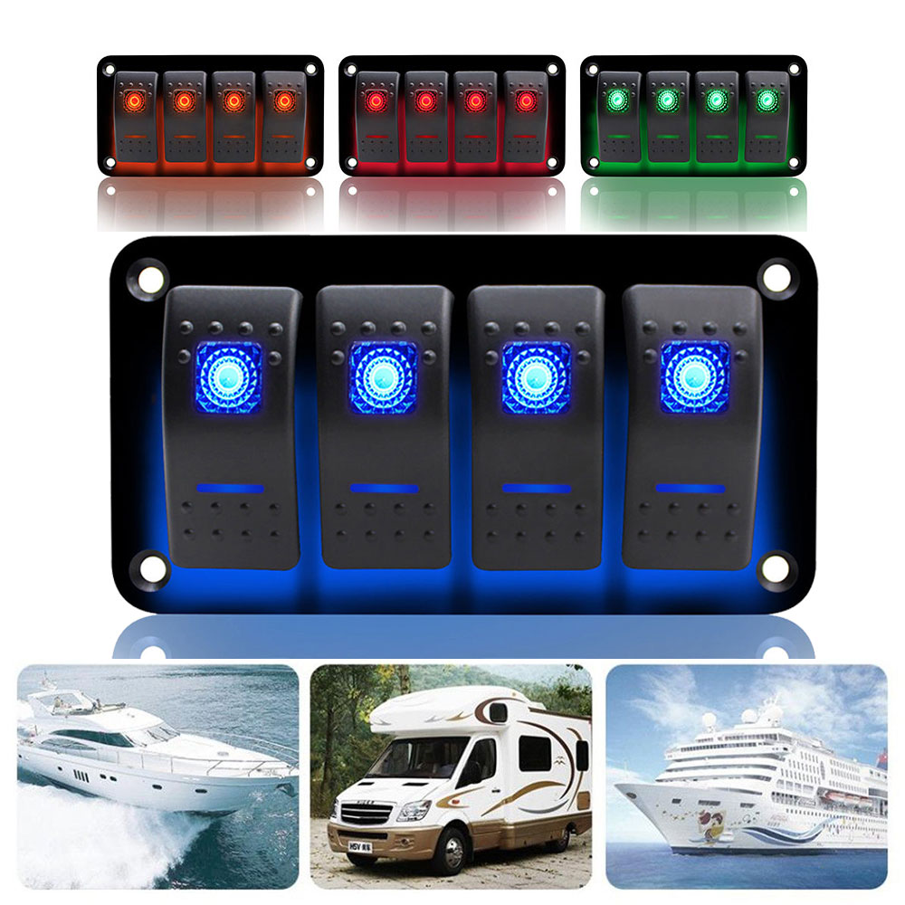 Schakelaar Universele Auto Switch 12 V/24 V Carava... – Vicedeal