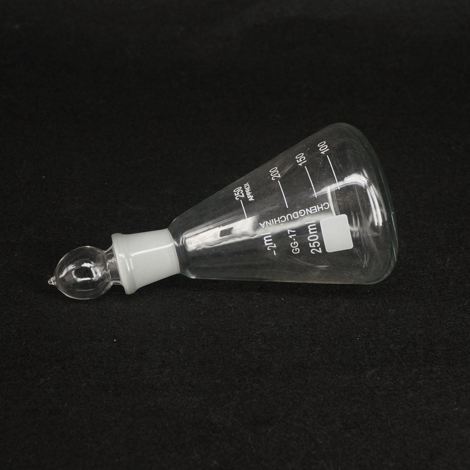 250ml Labor Borosilikatglas Erlenmeyerkolben Konischen Glaskolben mit ...