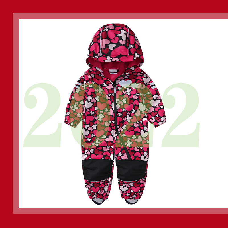 Mono impermeable de concha suave para niños y niña... – Grandado