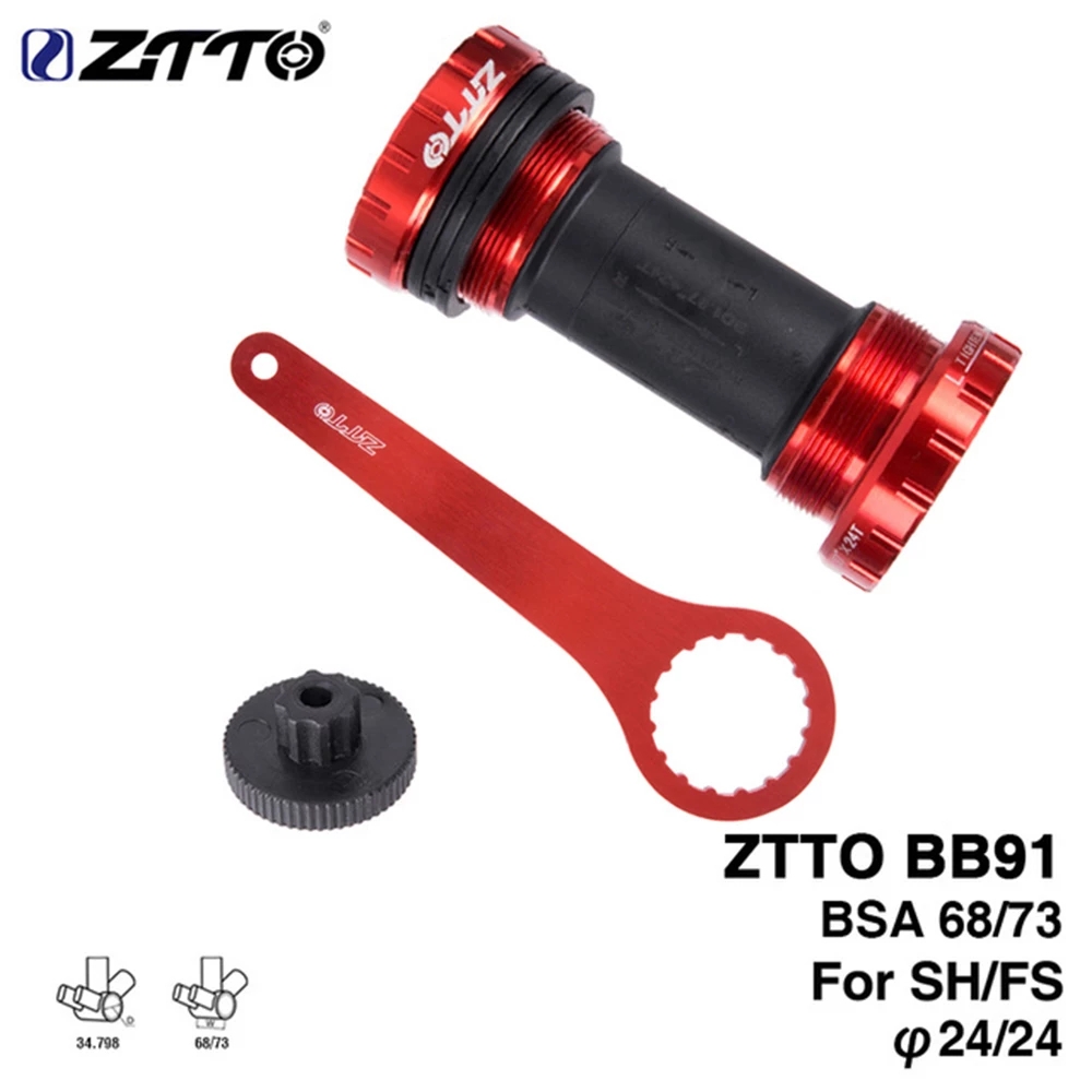 Ztto BB91 Fiets Bottom Bracket Set Afgedicht Lager... – Grandado