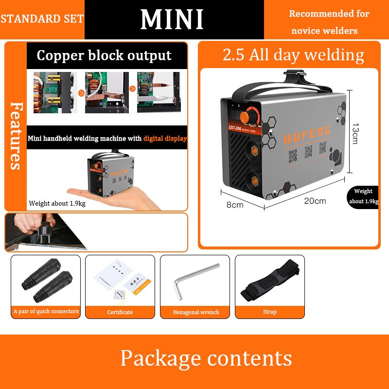 Small household 220V mini welding machine inverter... – Vicedeal