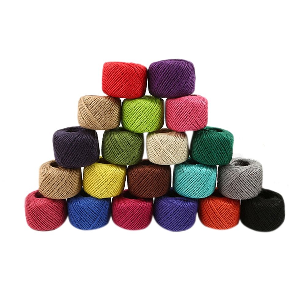 50 Meter Jute Touw Diy 1 Ply Natuurlijke Sisal Tou... – Vicedeal