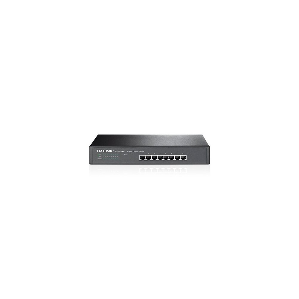HUB SWITCH 8 PTOS 10/100/1000 TP-LINK TL-SG1008 – Grandado HUB SWITCH 8 PTOS 10/100/1000 TP-LINK TL-SG1008 – Grandado