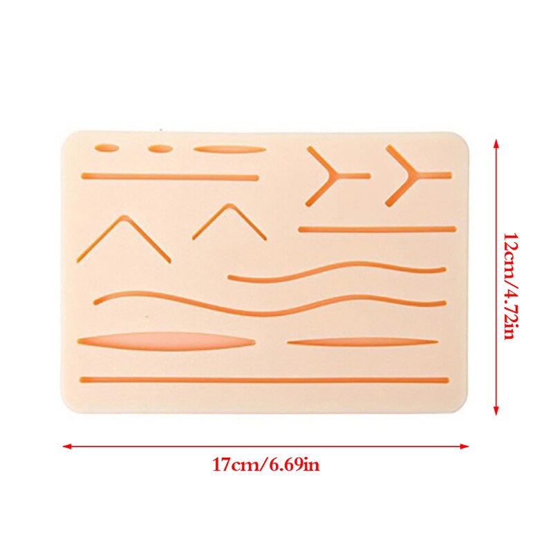 Y Traumatic Skin Suture Training Model Pad With Wo... – Grandado
