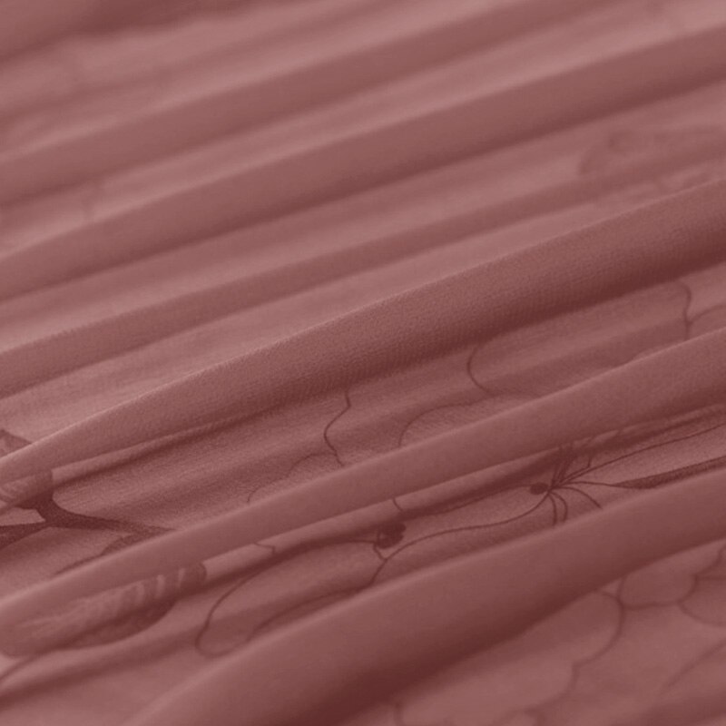 silk georgette 8mm 114cm 45"width old rose color m... – Grandado