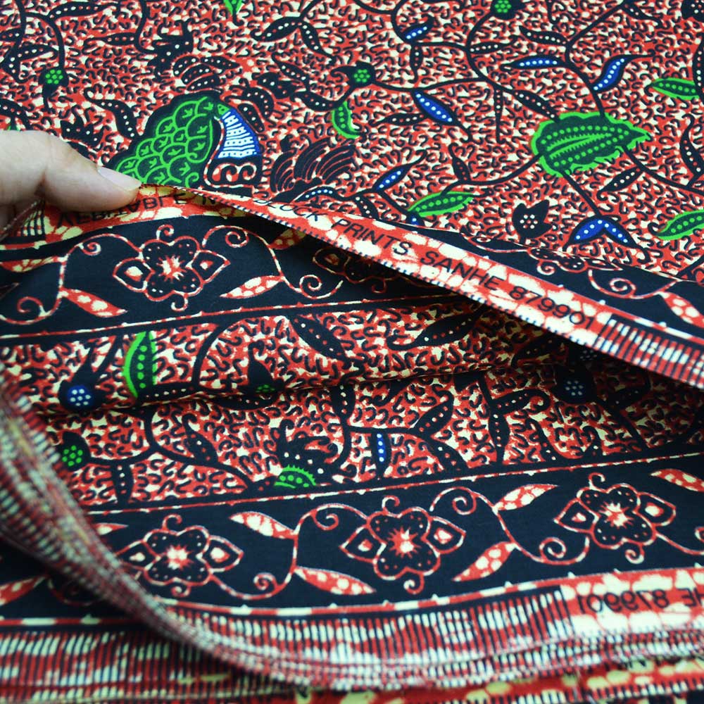 Echt wachs 100% baumwolle afrikanischen stoff echt... – Grandado