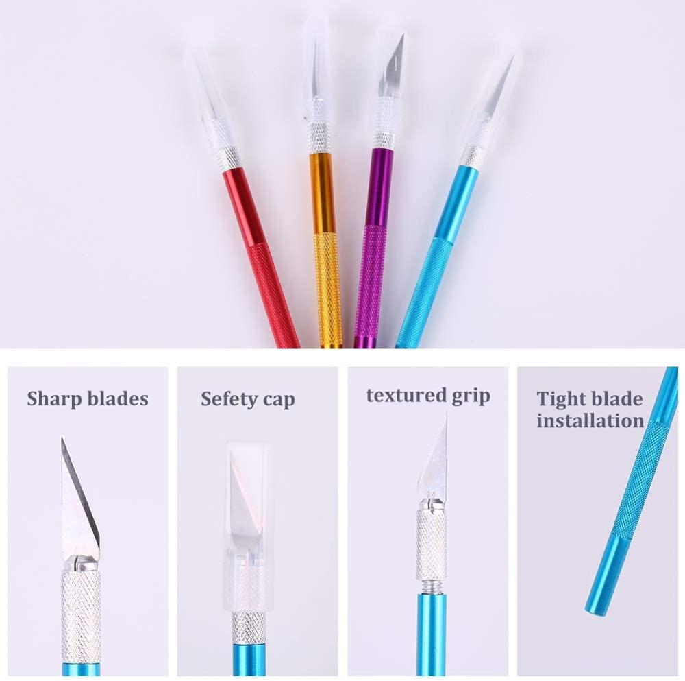 MIUSIE Hobby Knife Kit, Precision Craft Knife Set,... – Grandado