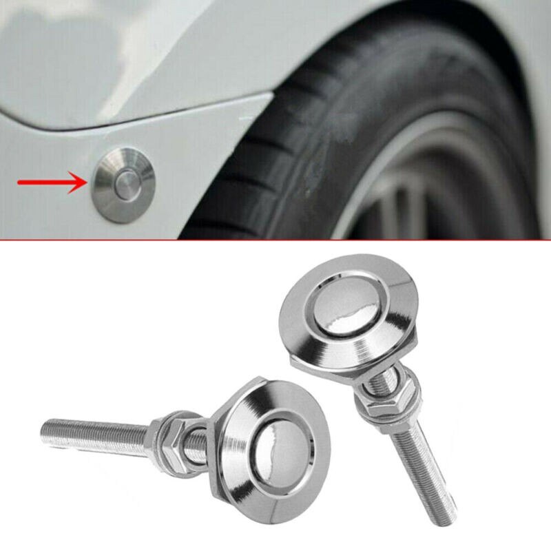 Silver Push Button Latche Bonnet Bumper Latch Car ... – Grandado