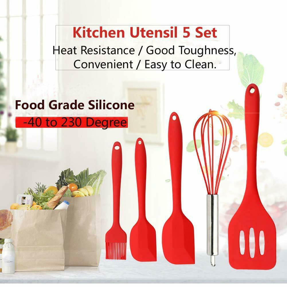 Siliconen Koken Tools 10 Stks/set Spatel Schop Lep... – Grandado