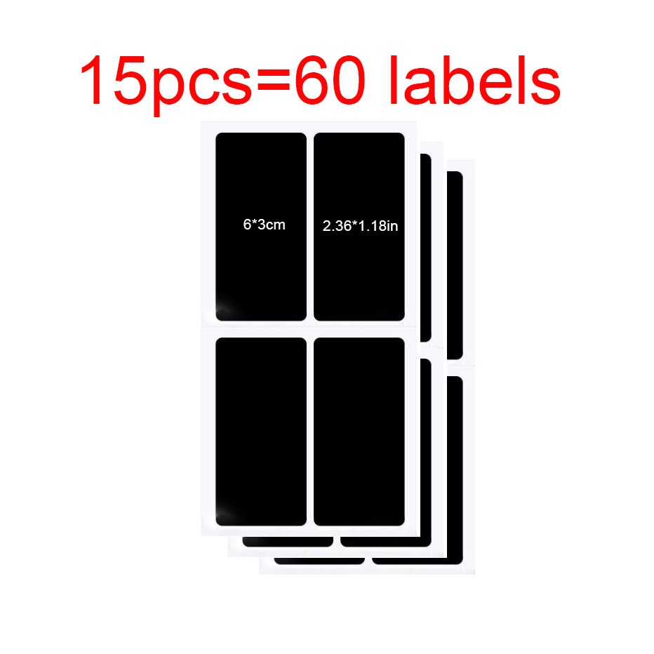 Removable Jar Labels Stickers Spice Stickers Organ... – Vicedeal