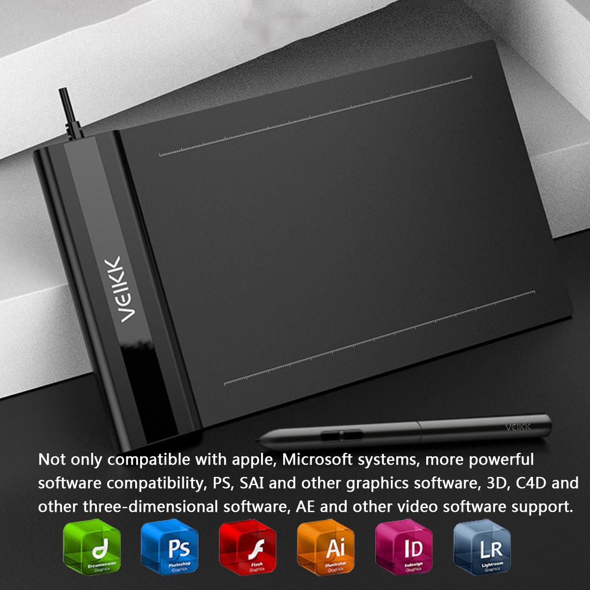 6 x 4 Inches Portable Digital Drawing Tablet Activ... – Grandado