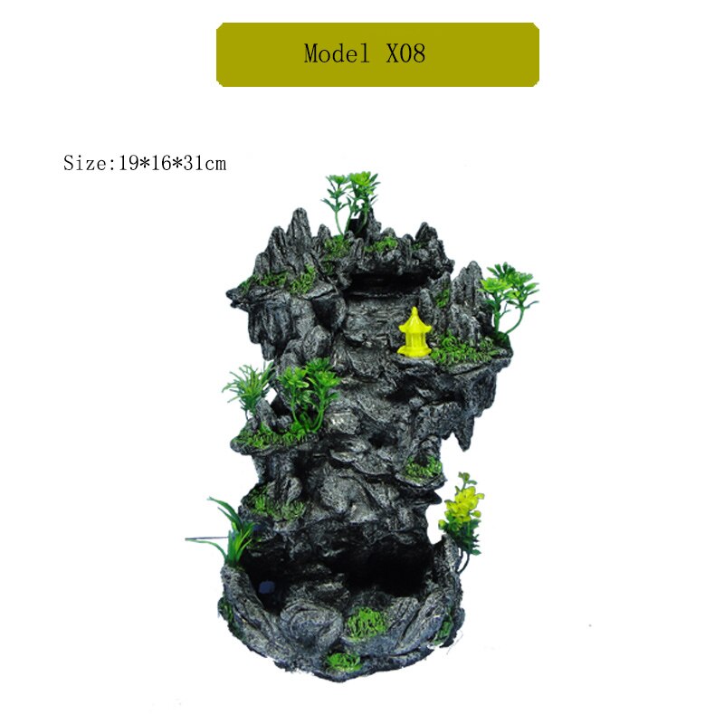 Aquarium Quicksand Waterfall DIY Simulation Rocker... – Grandado