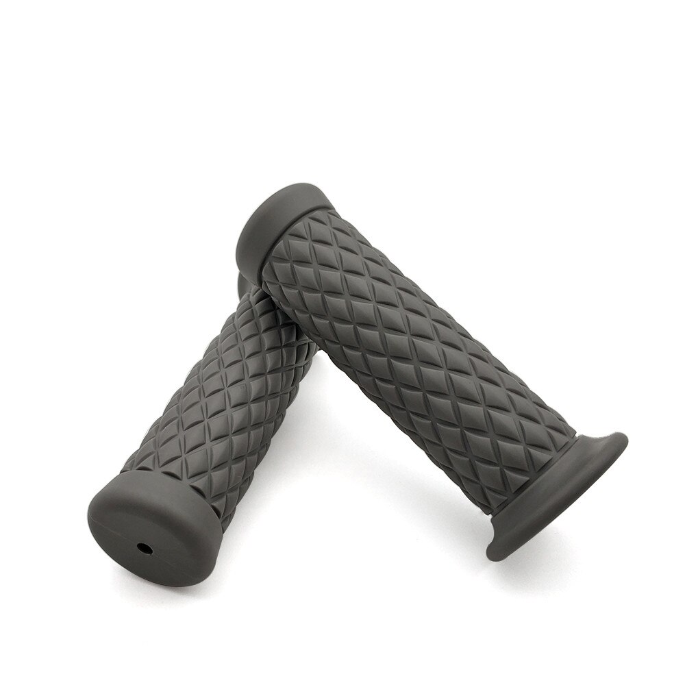 Universal classic 24MM 22MM Rubber Handle Motorcyc... – Grandado