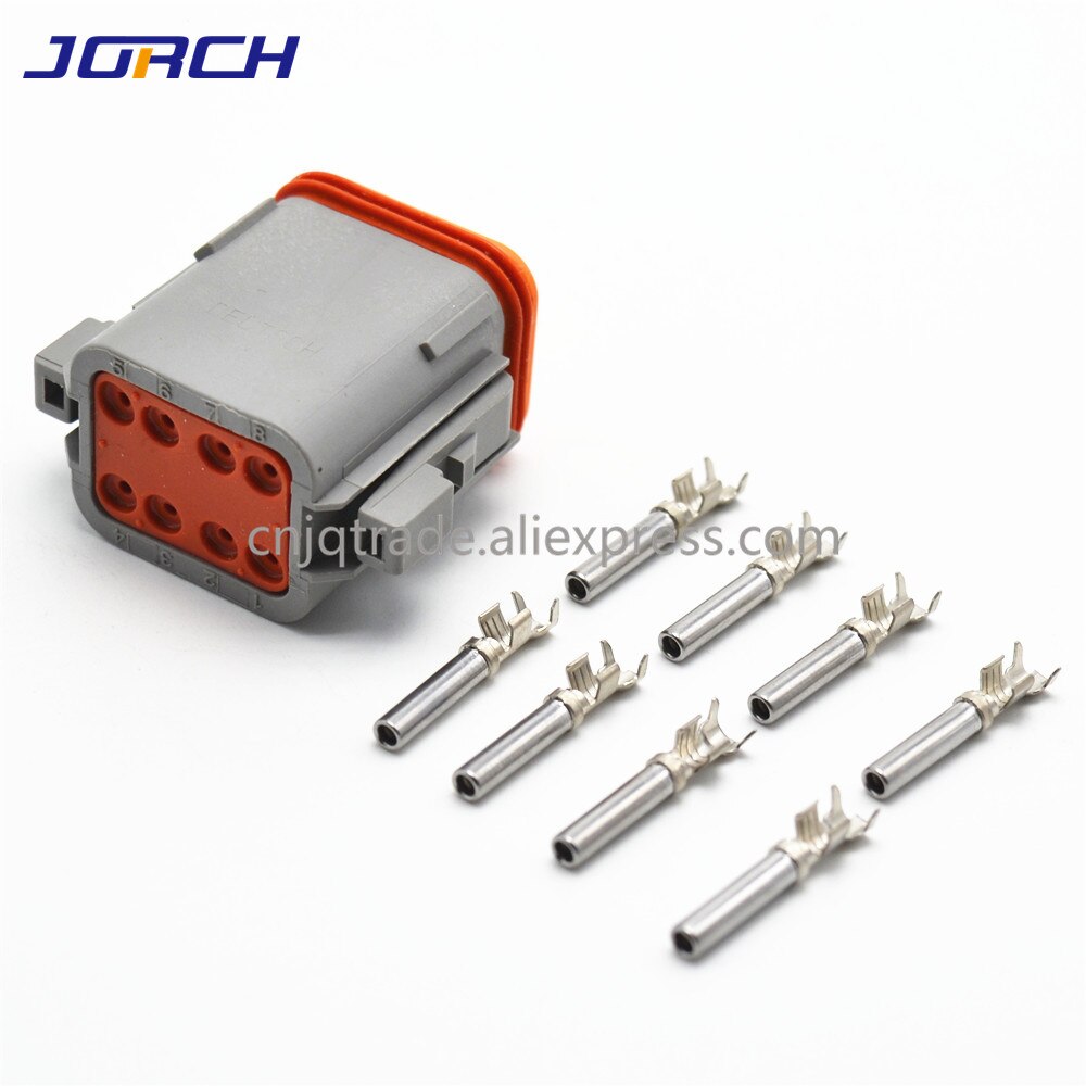 5 Sets 8pin Deutsch DT Waterproof Male Female Elec... – Vicedeal