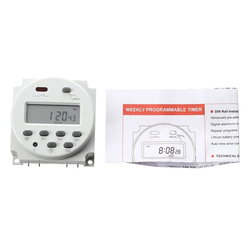 Lcd Digital Control Power Programmable Timer Dc 12 Grandado