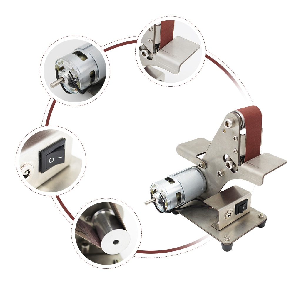 Multifunctional Belt Sander Machine DIY Polishing ... – Grandado