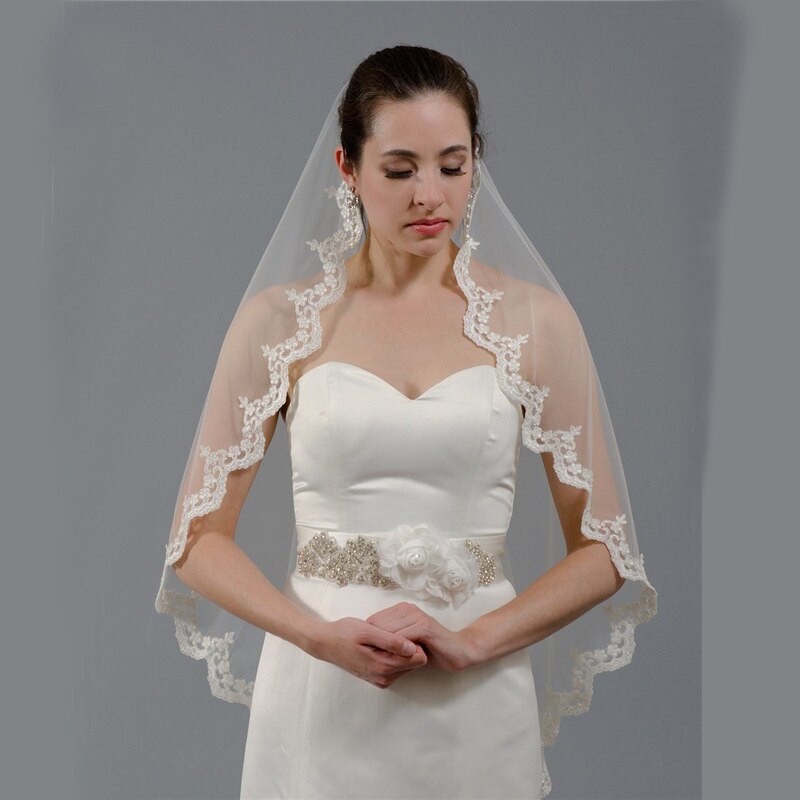 Velo de novia blanco velos de novia de velos de tu... – Grandado