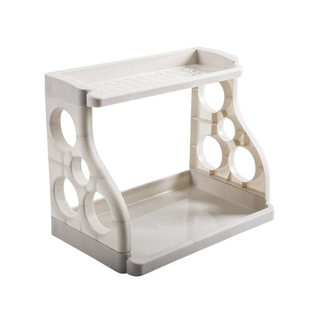Kitchen Nordic Double-Layer Racks Seasoning Suppli... – Grandado