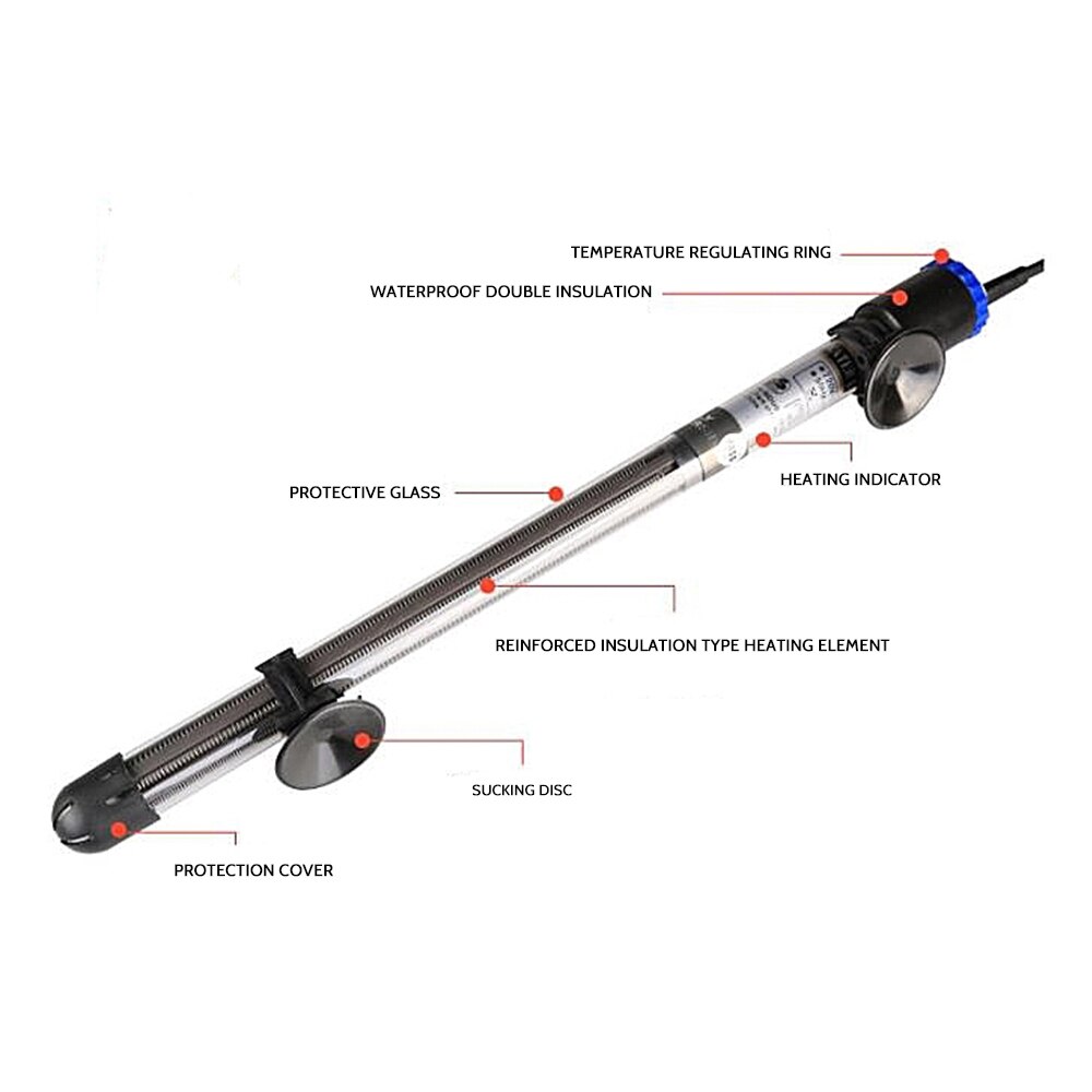 Adjustable Turtle tank heater Fish Tank Heating Ro... – Grandado