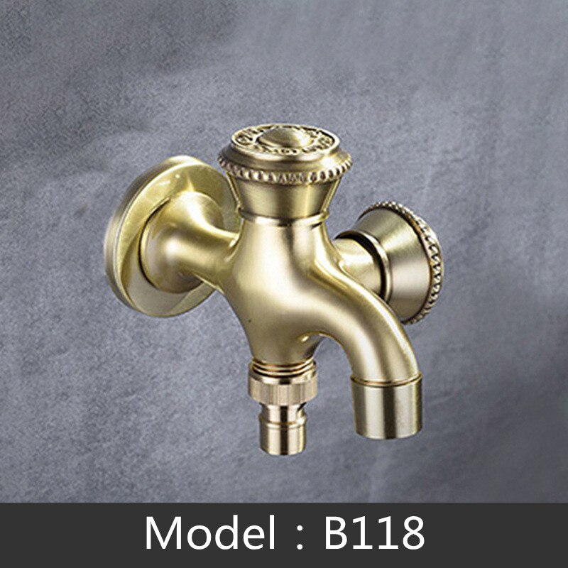 Variety Brass Lengthen Wall Mounted washing machin... – Grandado