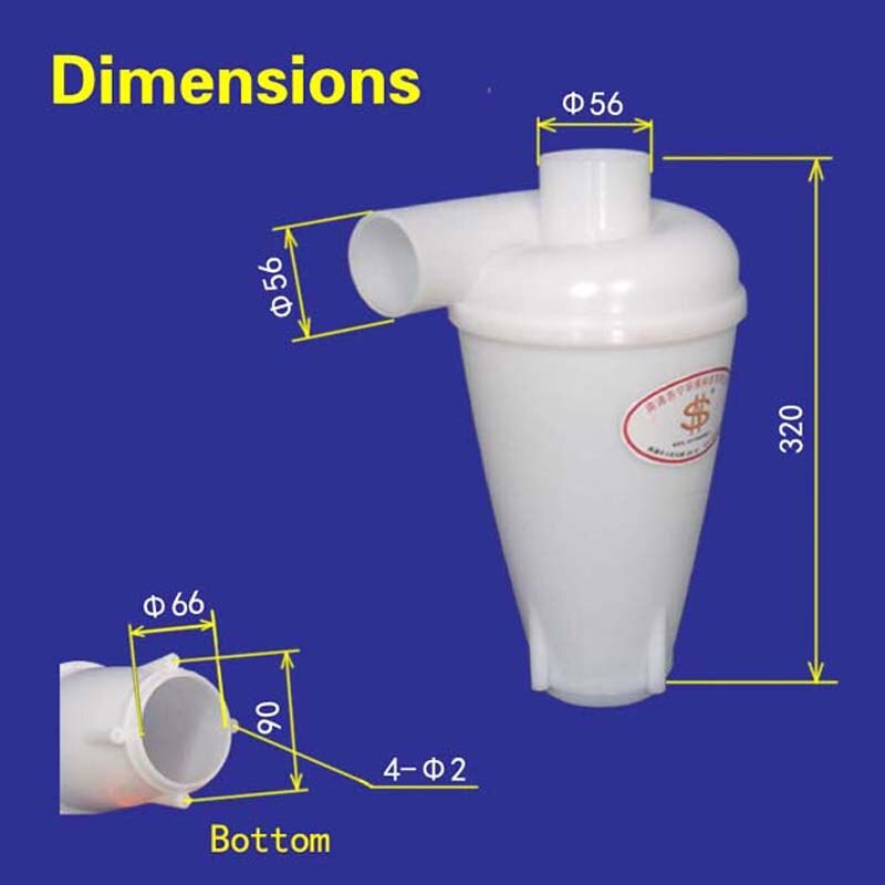 Industrial and Household Bagless Cyclone Dust Coll... – Grandado