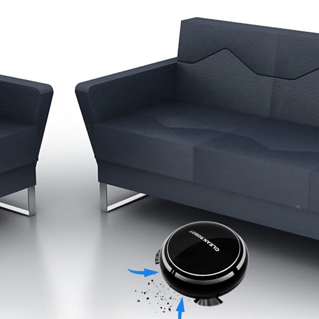 2 In 1 Rechargeable Clean Smart Robot Home Vacuum ... – Vicedeal