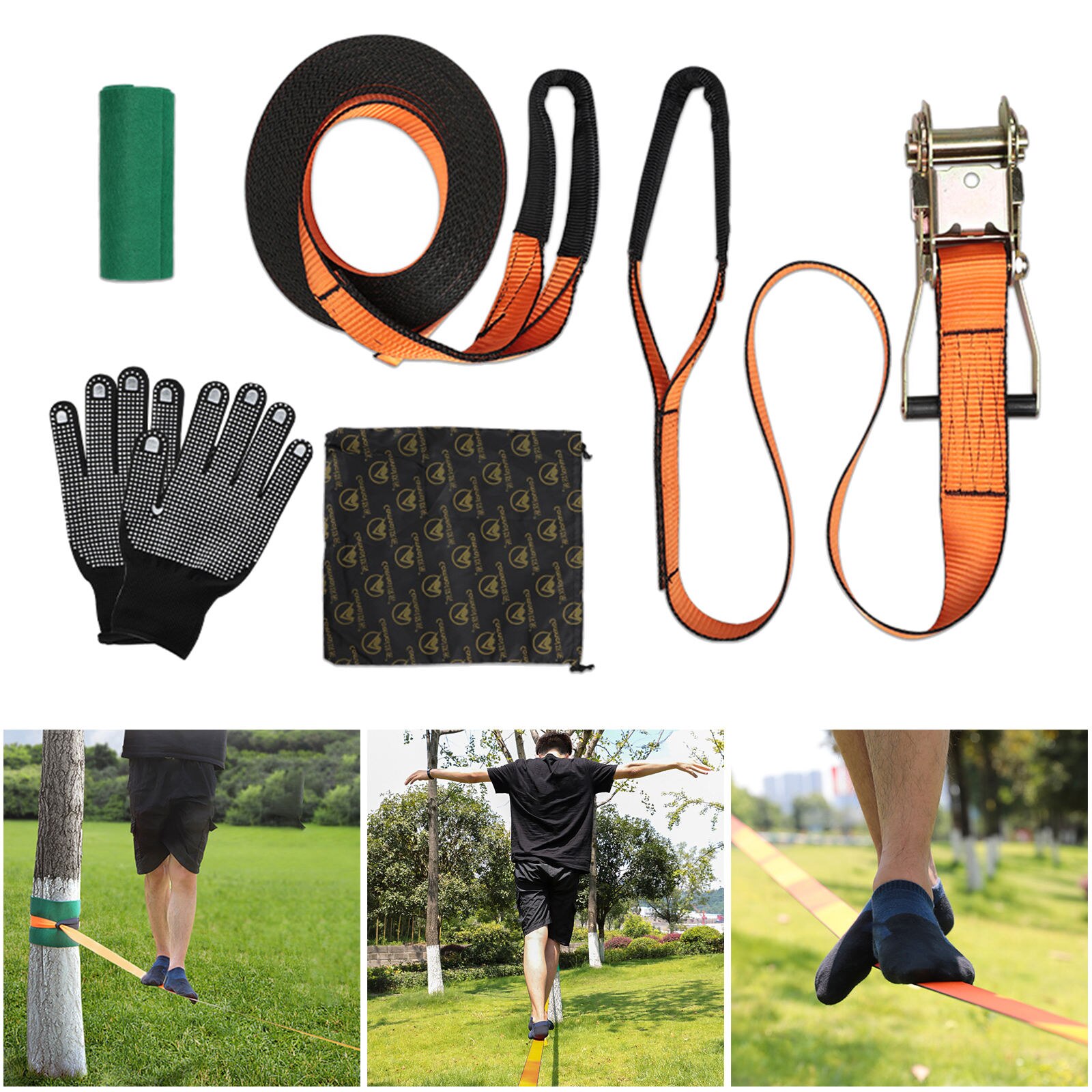 Slackline Kit Better Traction. High Reliability fo... – Grandado