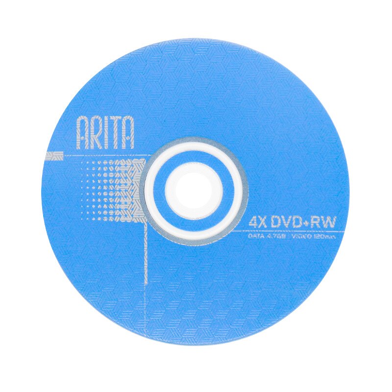 25 Discs Blue Blank Printed 4.7 GB 4X DVD+RW Discs – Grandado