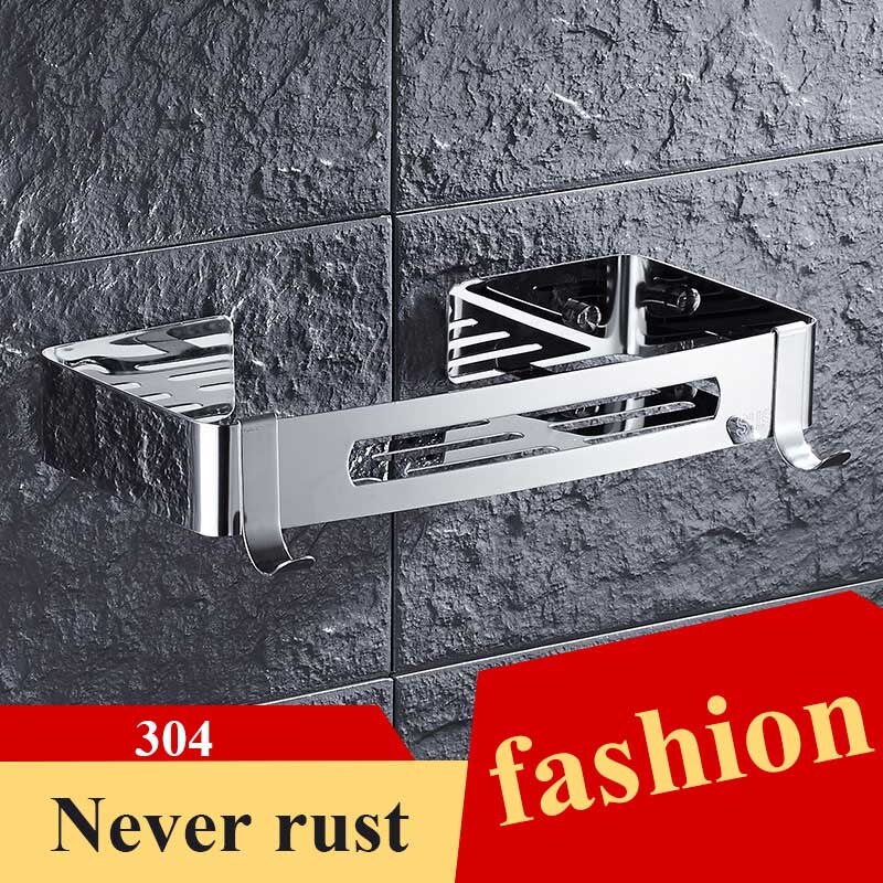 Stainless Steel Shelf Kitchen Storage Shelf Bathro... – Grandado