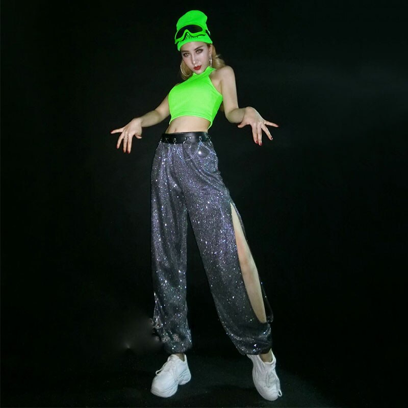 Female Adult Hip Hop Street Dance Costumes Women J... – Grandado
