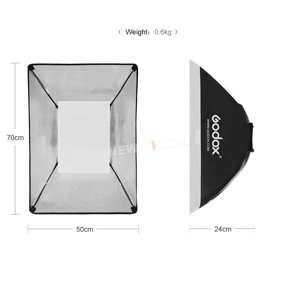 Godox 20 " x27 " 50 x 70cm fotostudio softbox soft... – Grandado