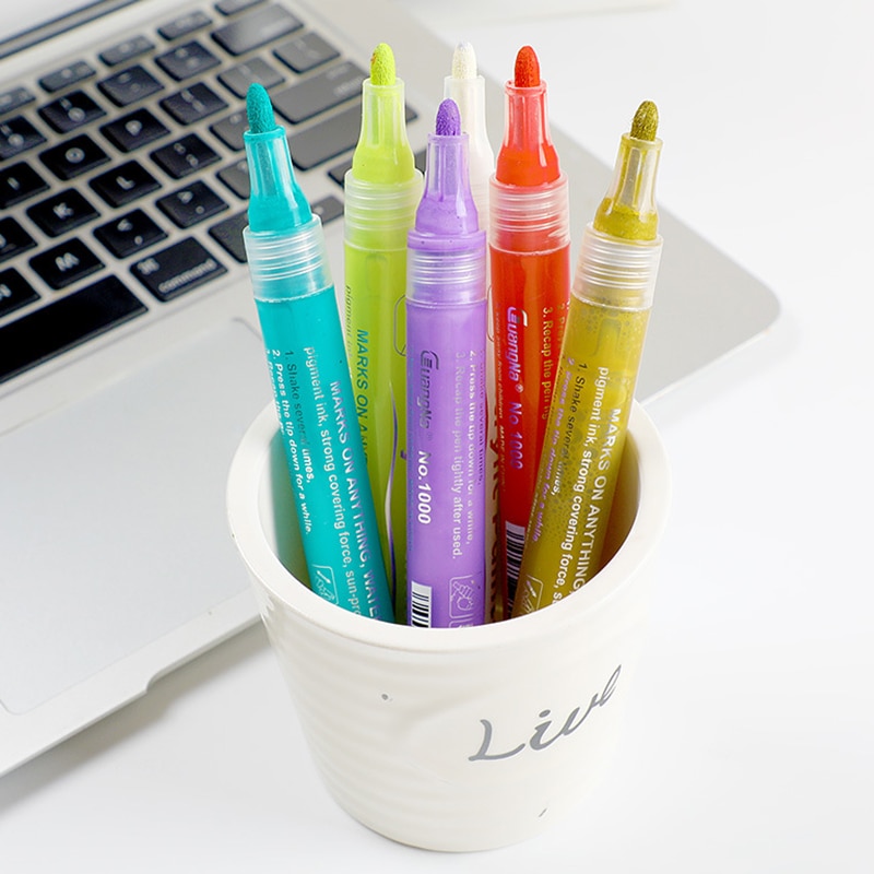 Acryl Permanent Farbe Marker stift für DIY Keramik... – Vicedeal