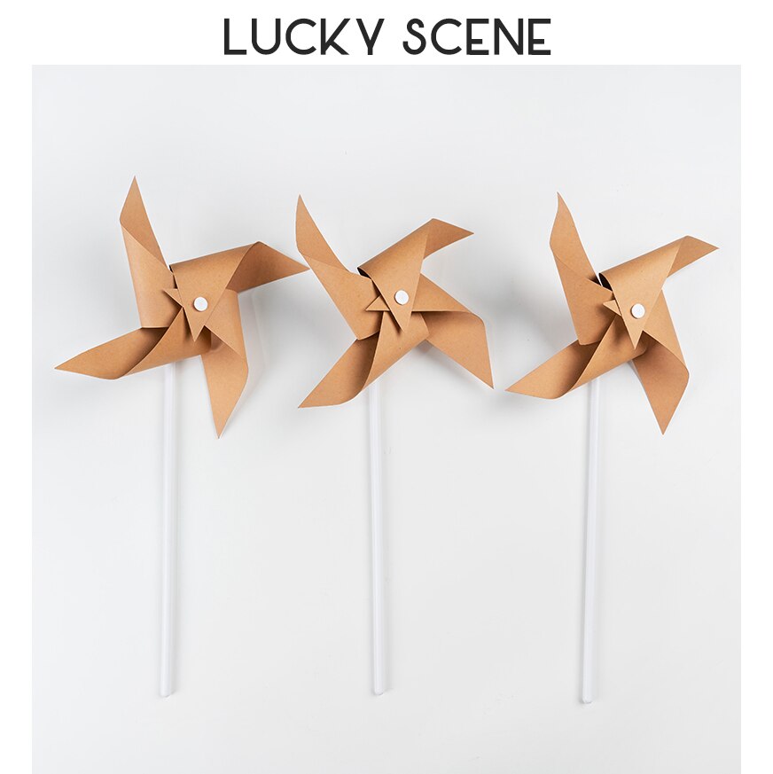 3Pcs Party Paper Pinwheels Vintage Style Craft Win... – Vicedeal