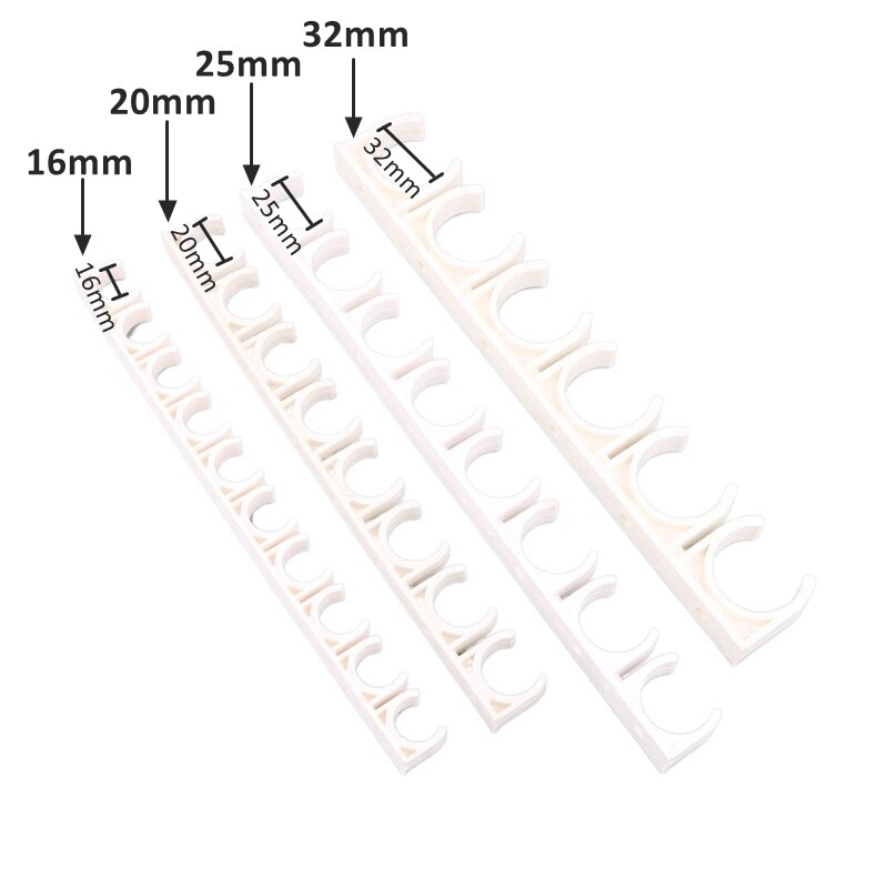 10pcs 16/20/25/32mm PVC Pipe Clamp Water Pipe Supp... – Grandado