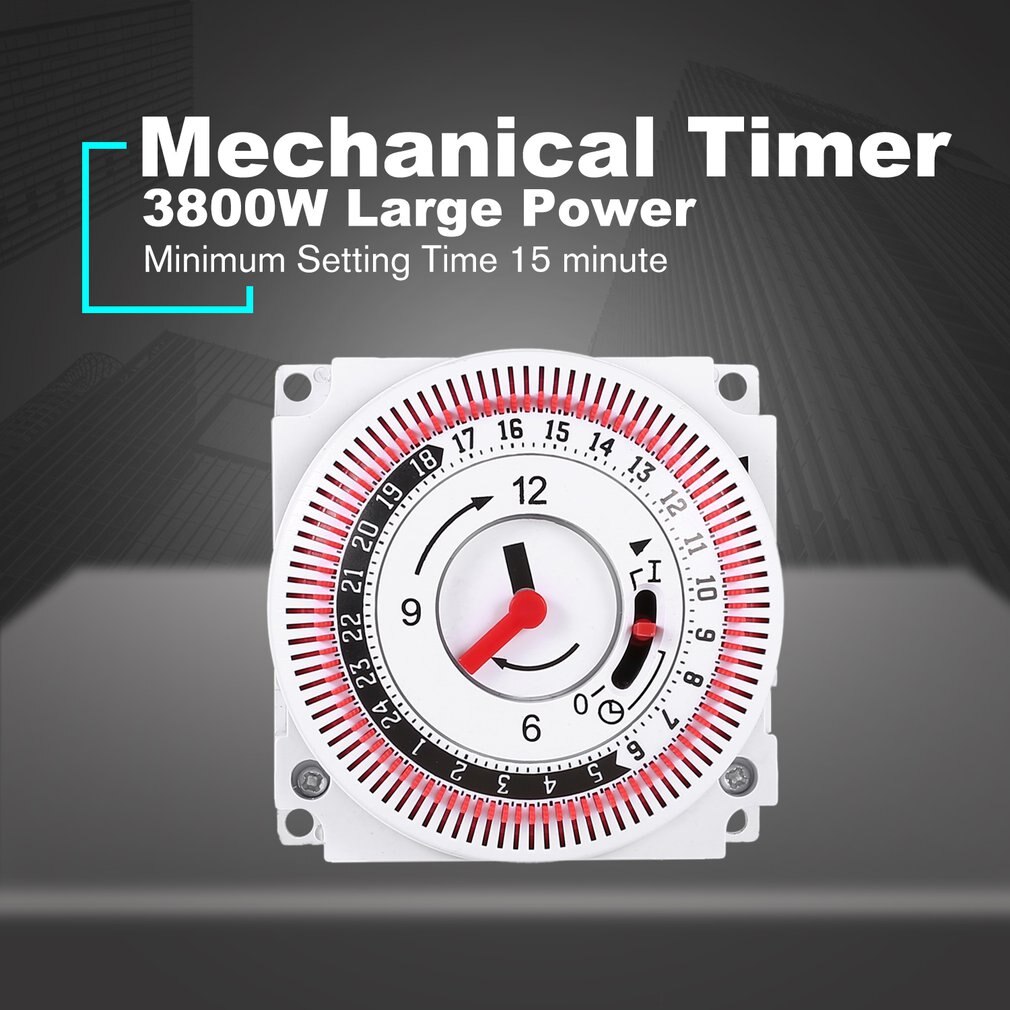 Mechanische Timer 250V Zeit Zähler Erinnerung 15mi... – Grandado