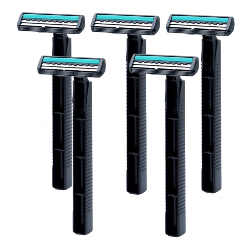 2-Layers Disposable Shaving Razor Man Women Manual... – Grandado