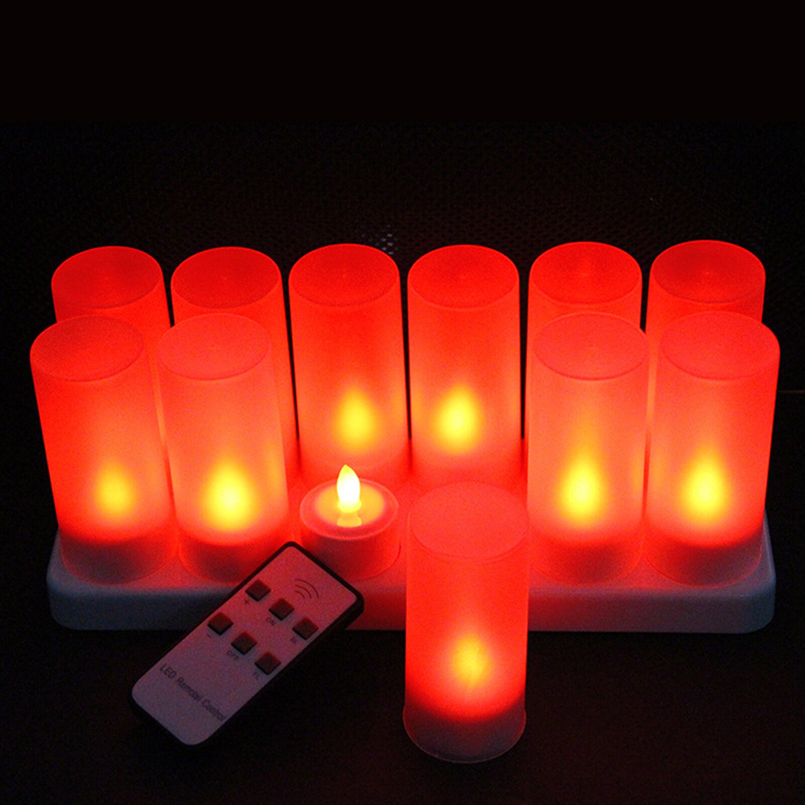 12Pcs Electronic Charging Party Light Colorful Rem... – Grandado