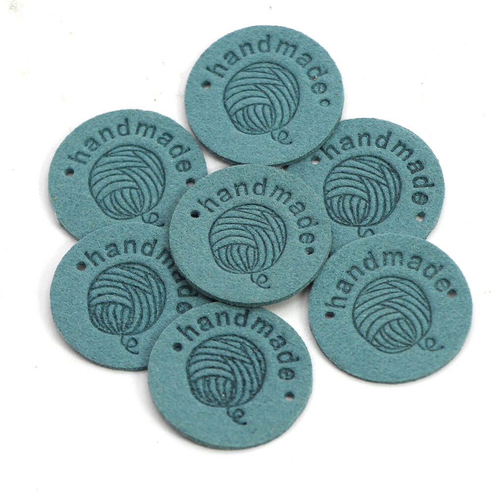 20pcs Hand Made Labels Round Ball of Yarn Tags Han... – Vicedeal