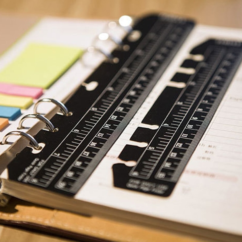 Filofax Notebook A5 A6 TODAY Bookmark Ruler Straig... – Grandado