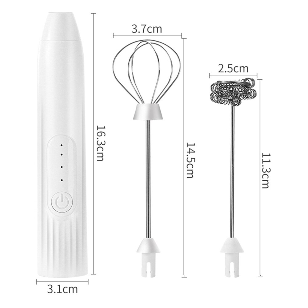 Electric Coffee Mixer Rechargeable Milk Shaker Mak... – Grandado