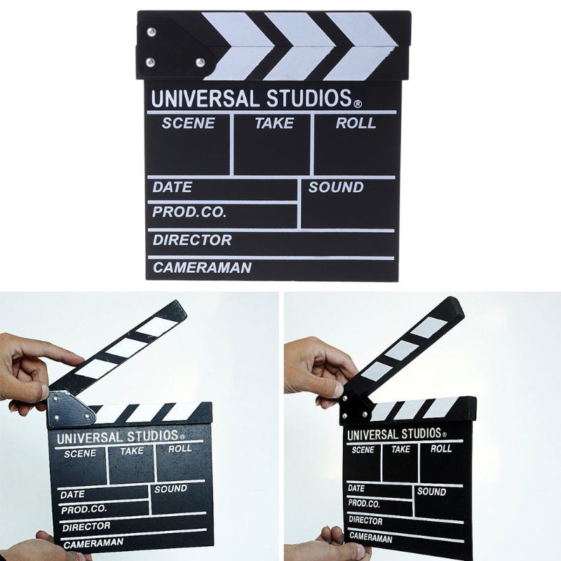 Film Director's Clapper Board Movie Scene Clap... – Grandado