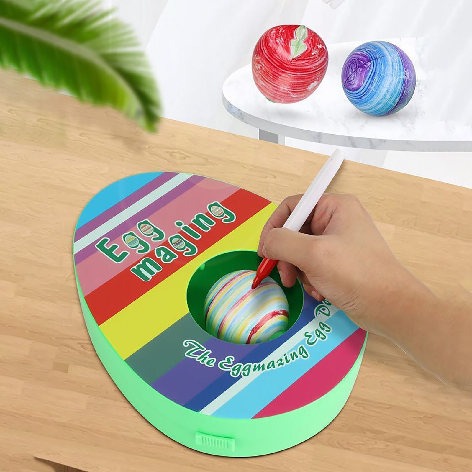 Easter Egg Drawing Toy Kids DIY Craft Painting Bal... – Grandado